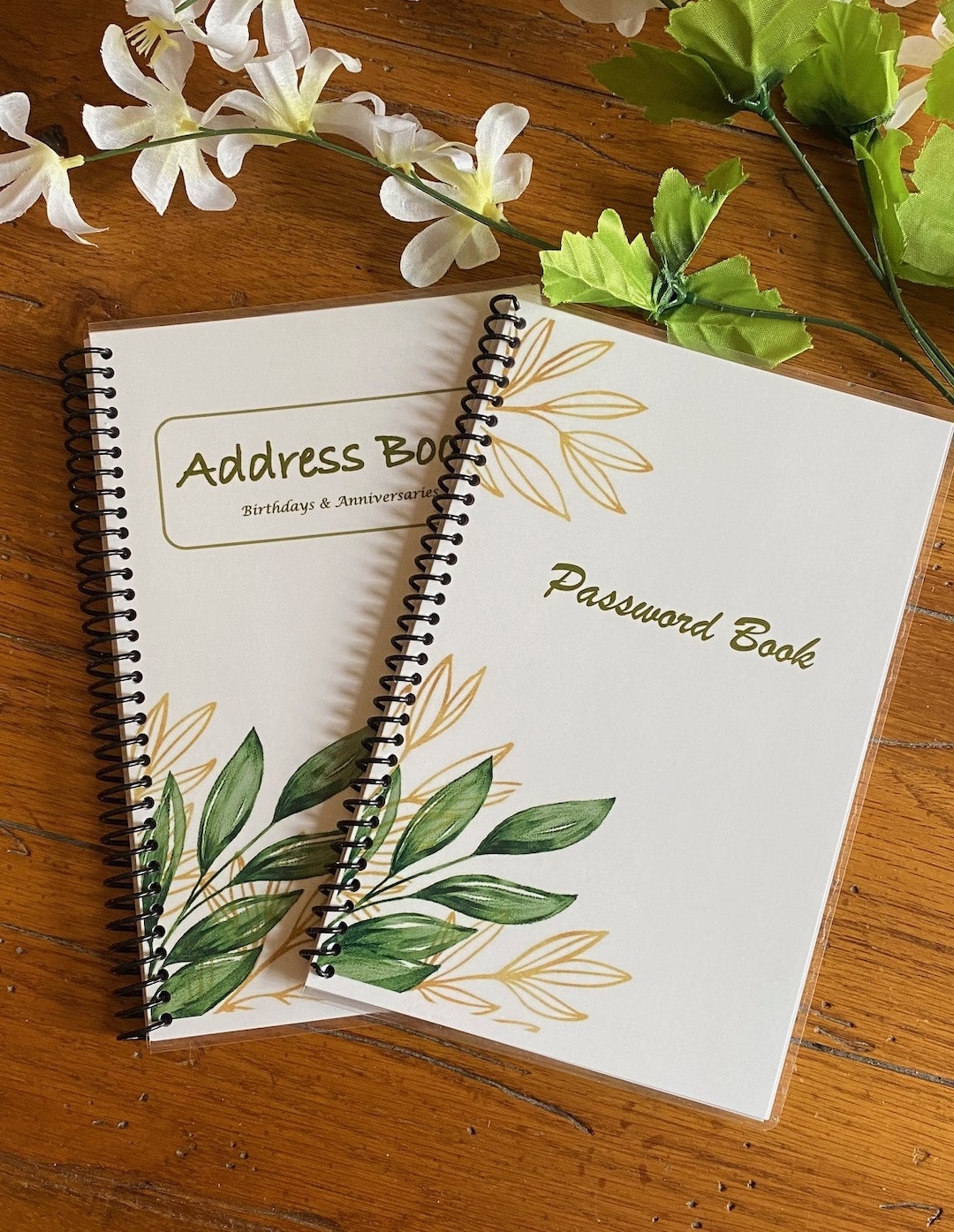 Address Book and Password Book Bundle Gift Set FREE Personalization - Etsy