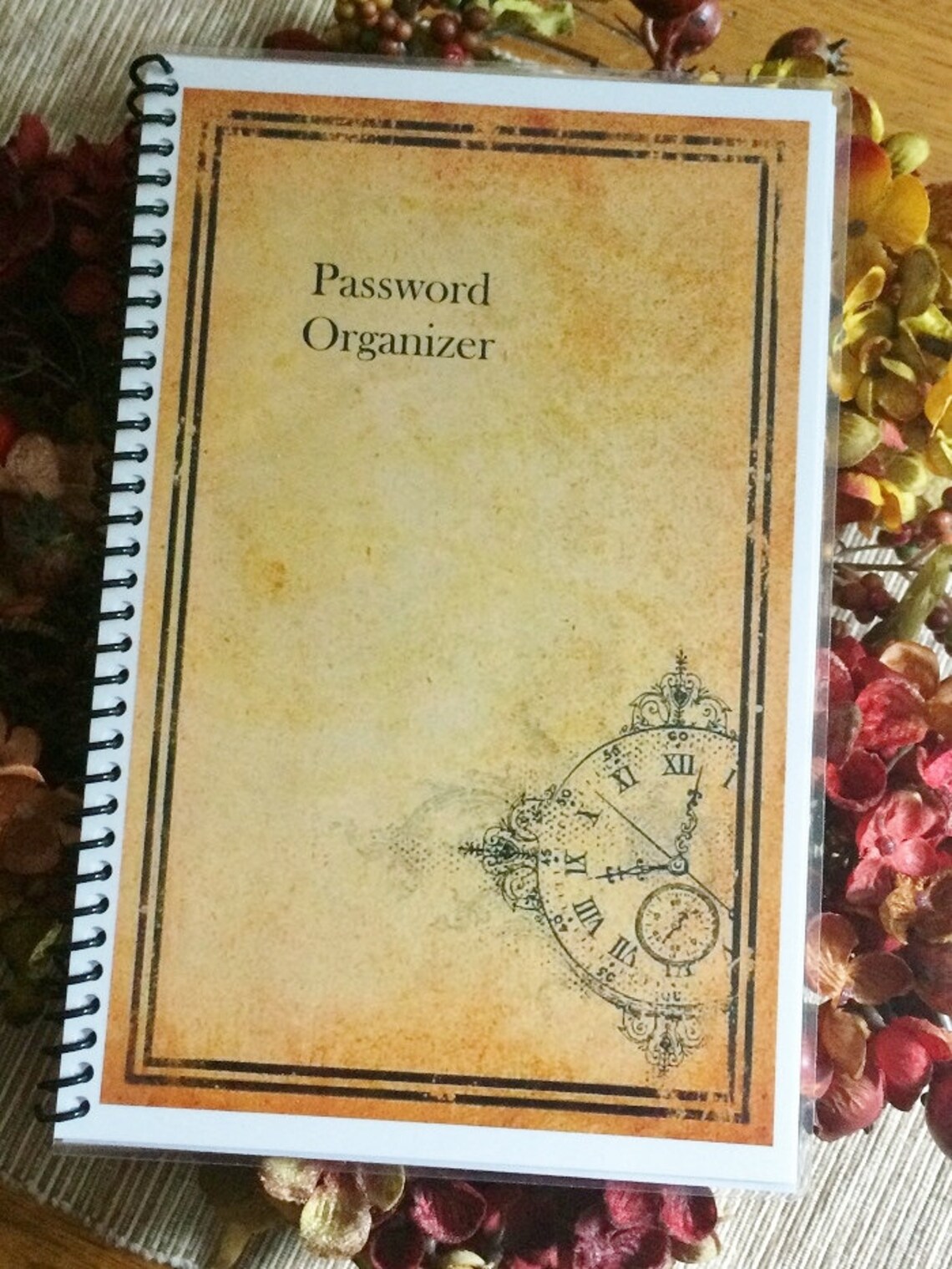 PASSWORD Book Internet Journal Website Organizer Personalized Free - Etsy
