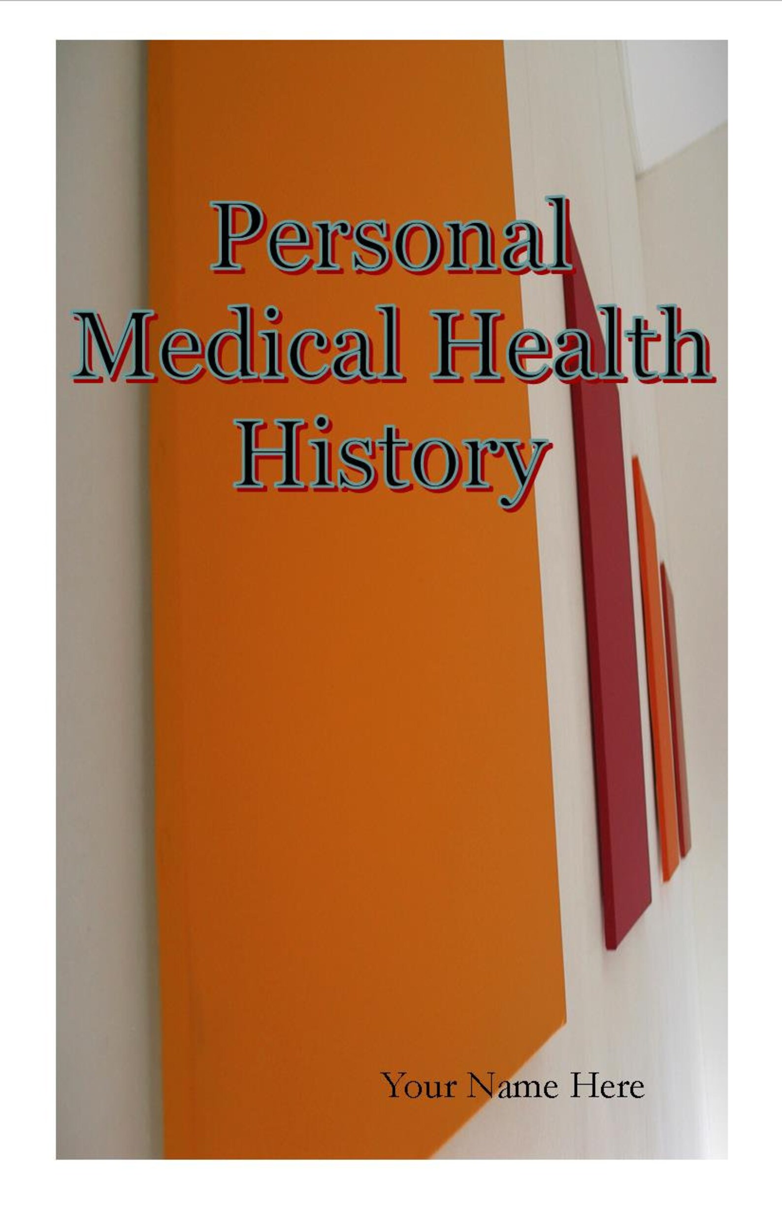 Personal Medical Health History Record Book Organizer | Etsy