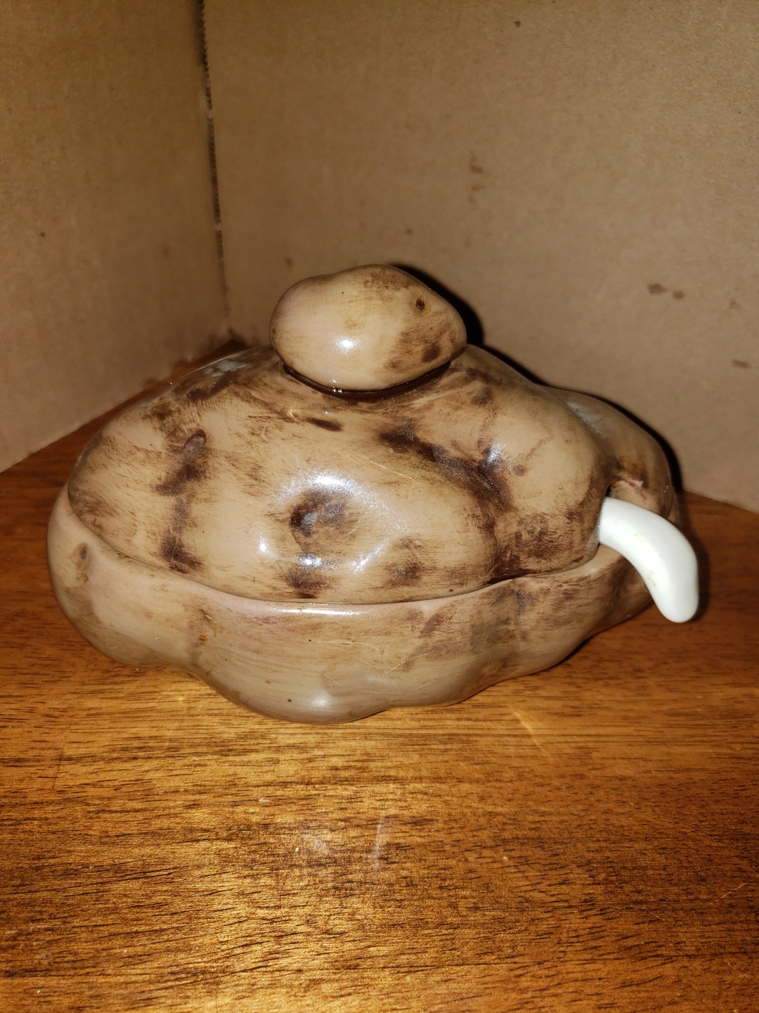 Vintage Very Rare Potato Shaped Dish. - Etsy