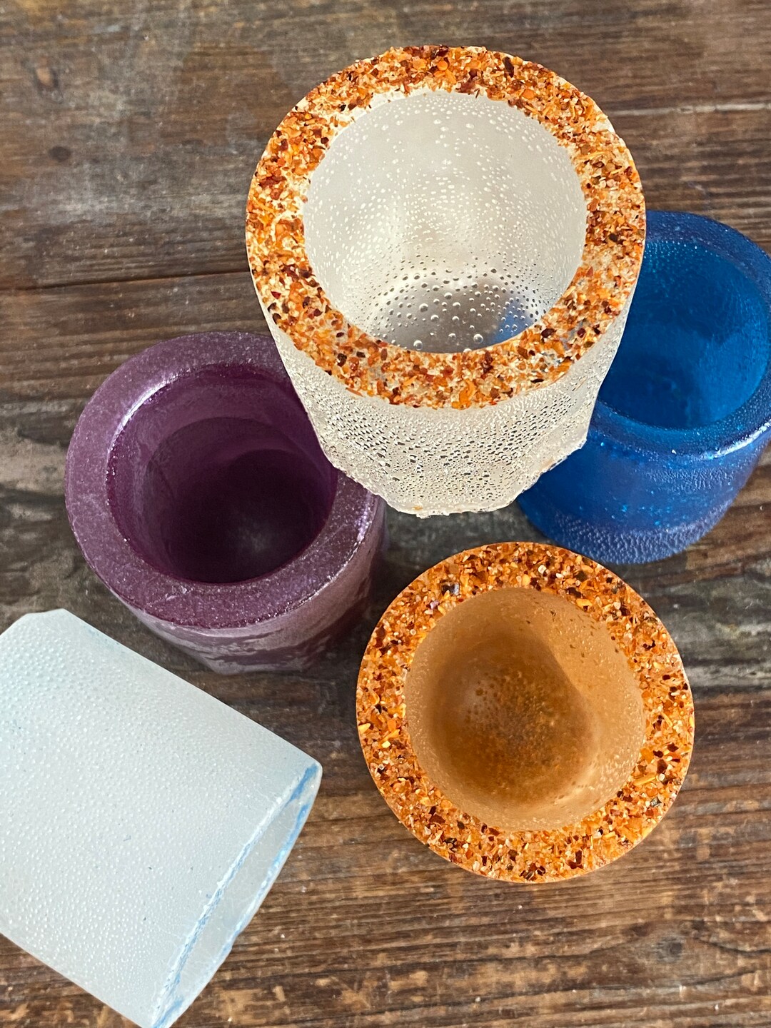 100% Edible Sugar Shot Glass Cake Topper for Cake Toppers - Etsy