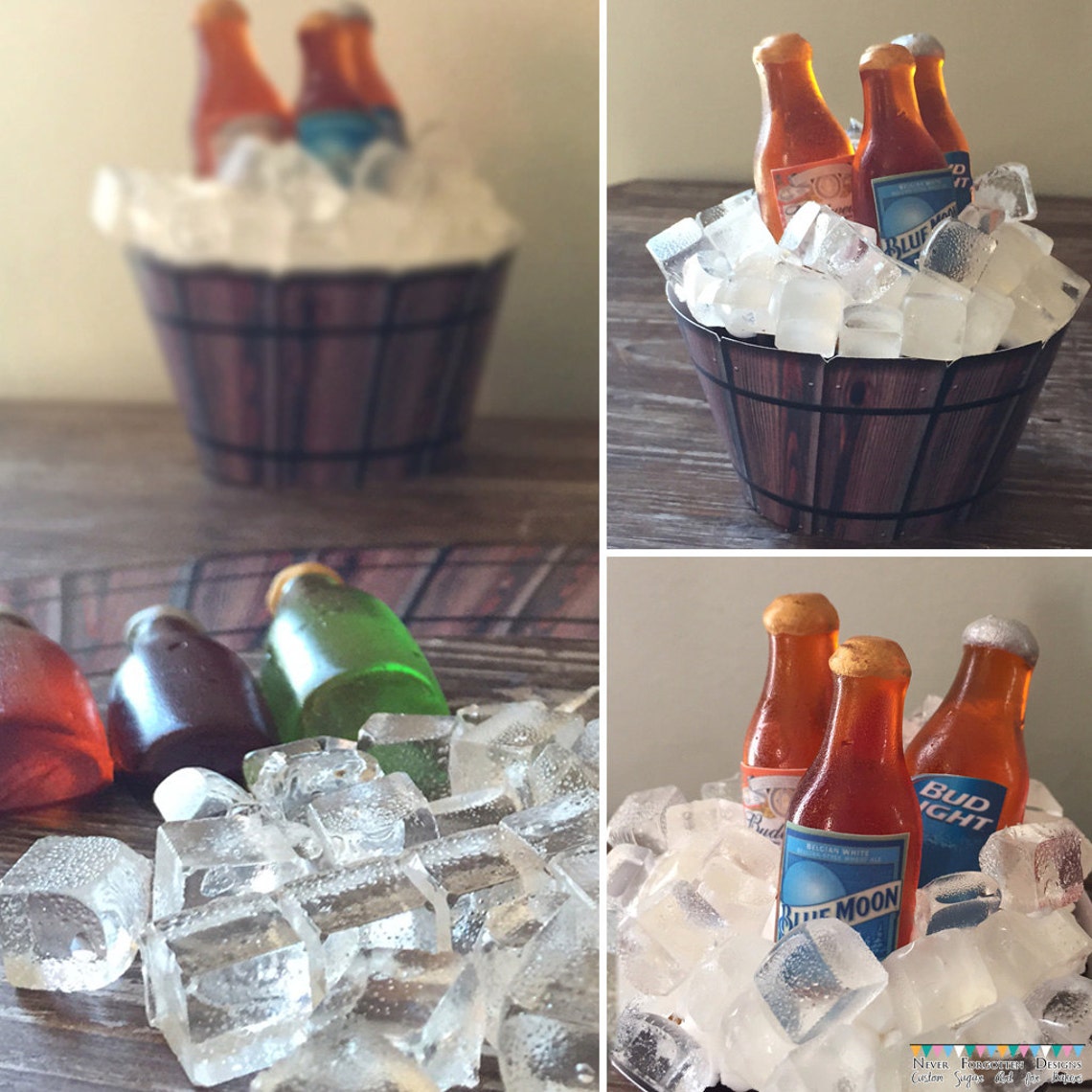 Custom Beer Bucket Cupcake Wrapper Intant Download Printable File - Etsy