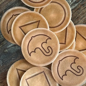 Edible Wafer Paper Dalgona Games Toppers | Candy | Korean Dalgona Candy ...