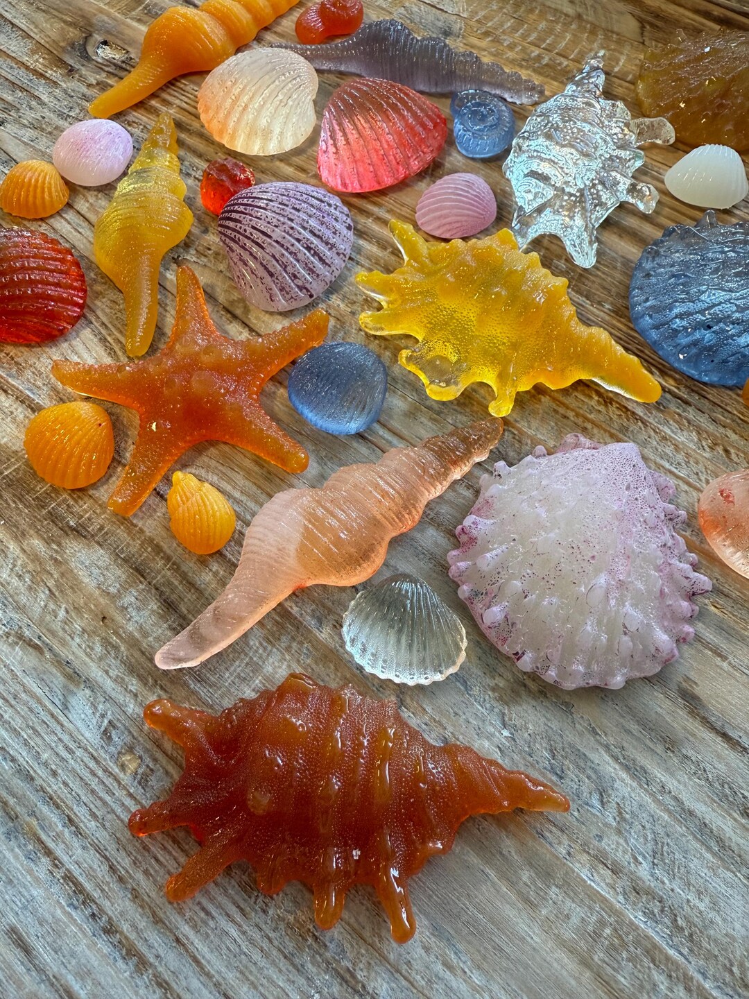 Natural Colorant - Hard Candy Edible Sugar Shells - No Artificial ...