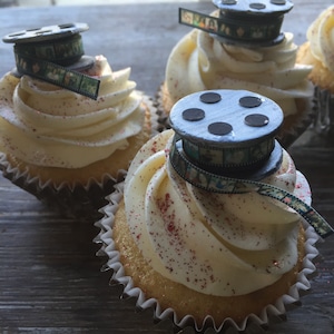 Custom Film Reel Edible Image Cake Wrap for Cakes and Fondant Bow ...