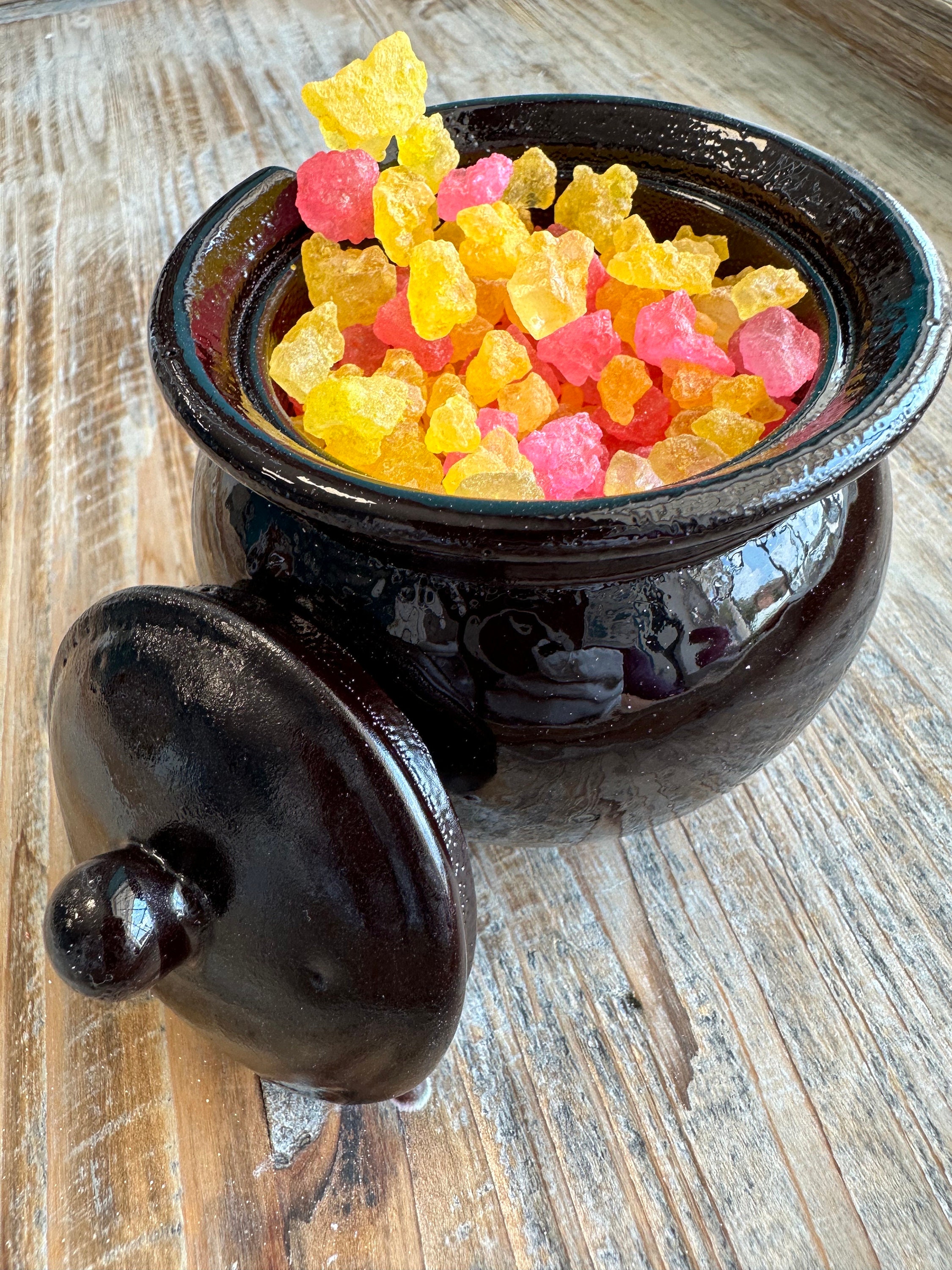 100% Edible Hard Candy Cauldron Jar With Lid - Witch Brew - Pot of Gold ...