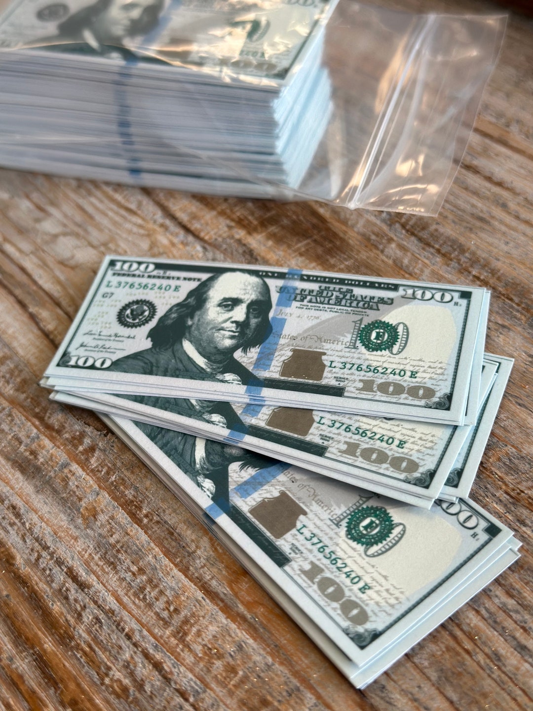 100% Edible Fake Money Bills for Cake Cupcakes Toppers and More - Etsy