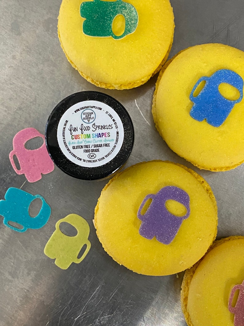 Edible Gold Glitter Infused Crew Mate Imposters Party Sprinkle | Etsy