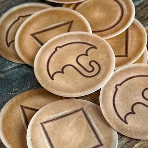 Edible Wafer Paper Dalgona Games Toppers | Candy | Korean Dalgona Candy ...