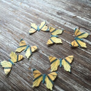 Mini Edible Realistic Butterflies for Cookies Cake Cupcakes Macarons ...