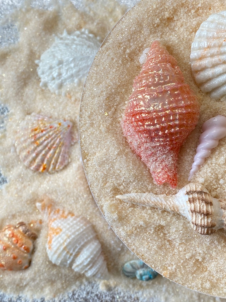 Hard Candy Edible Sugar Shells Very Detailed Cupcake or - Etsy