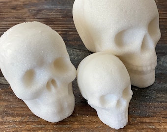 20 Edible Sugar Skulls Dia De Los Muertos Halloween Day of the Dead ...
