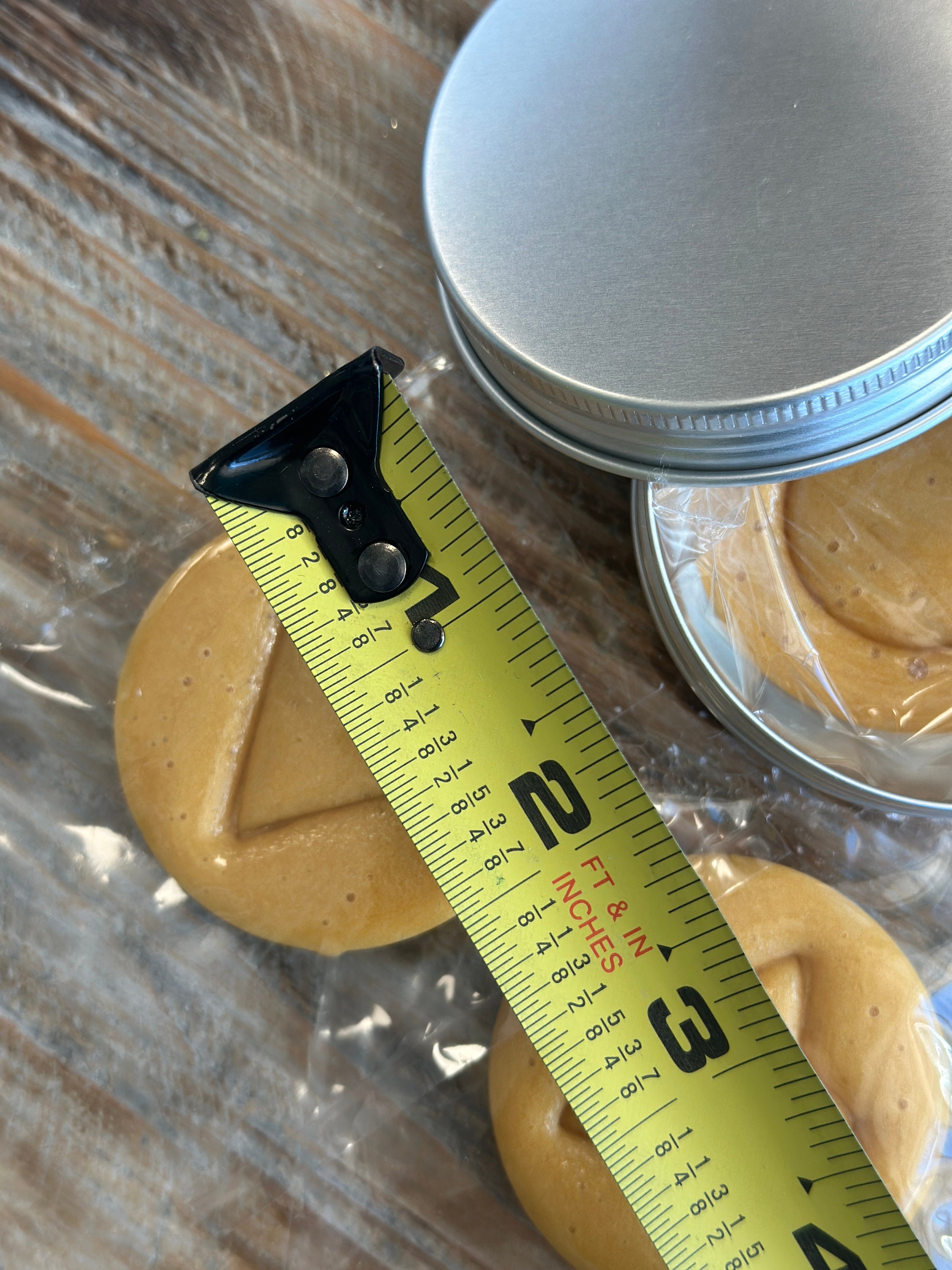 Mini 2 Inch Hard Candy Cookie Dalgona Games in Tin With Needle for ...