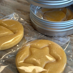 Mini 2 Inch Hard Candy Cookie Dalgona Games in Tin With Needle for ...