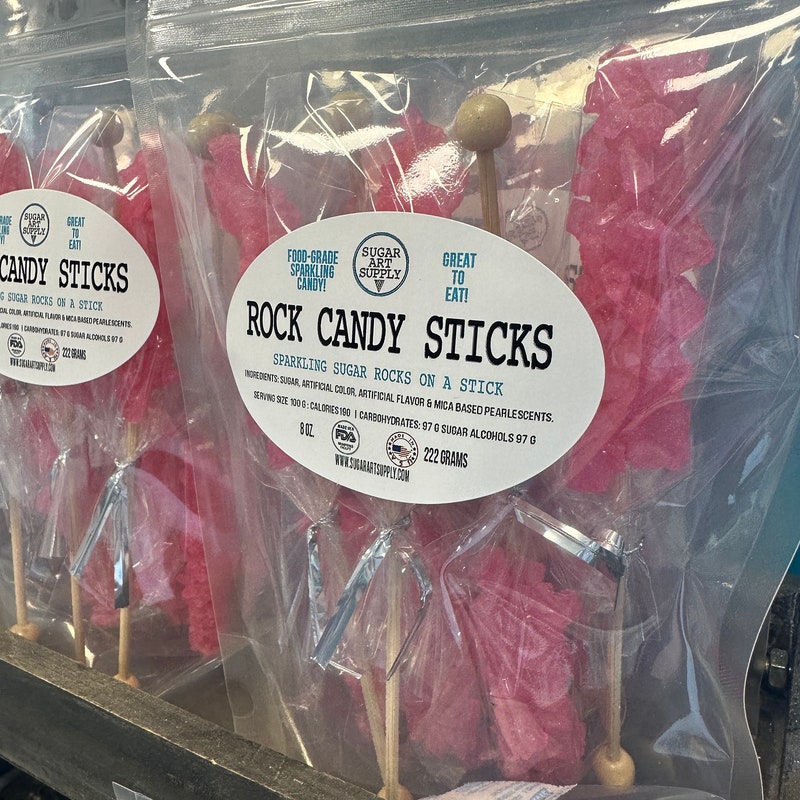 Rock Candy Sticks - Etsy