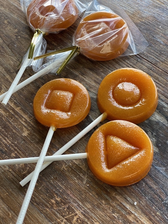 Hard Candy Dalgona Lollipops Games for Lockdown | Candy | Korean ...