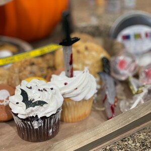 Candy Crime Scene CSI Serial Killer Cake Cupcake Toppers Hard Candy ...