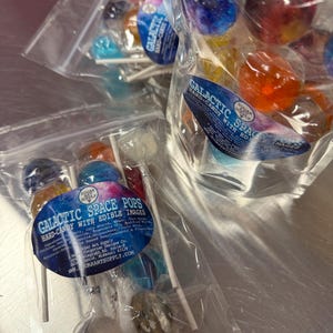 Cosmic Galactic Space Themed Lollipops Planets - Celestial Fun With ...
