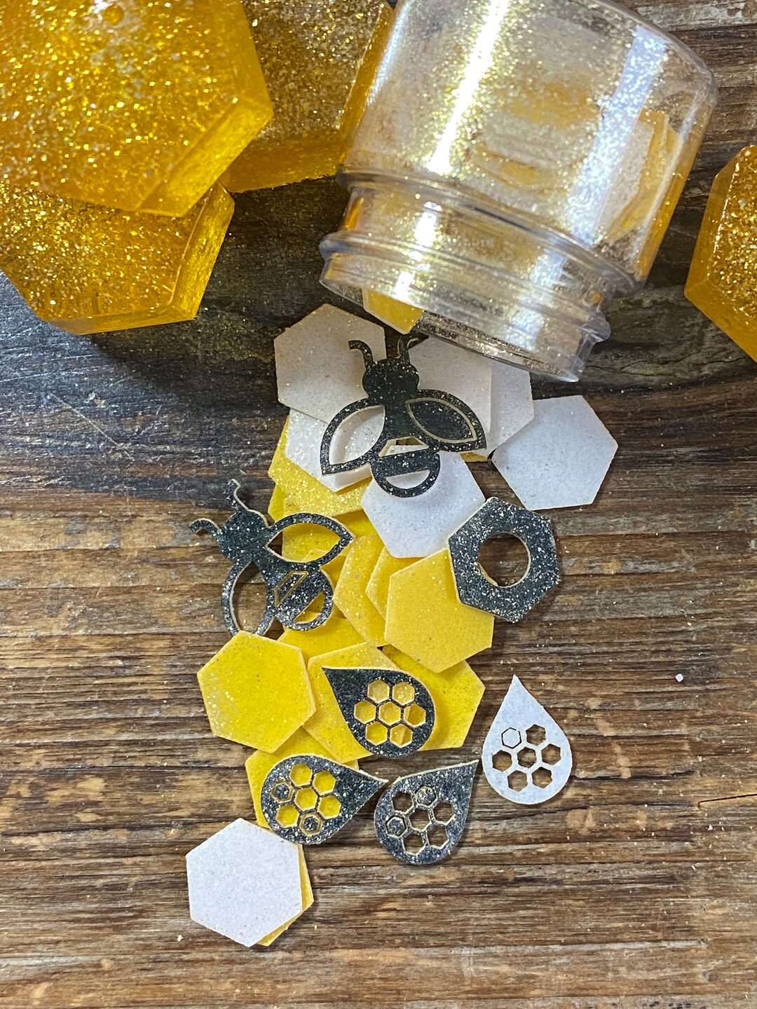 Bee Themed Sprinkles for Cake Cupcake Drinks and More Pooh Cakes - Etsy