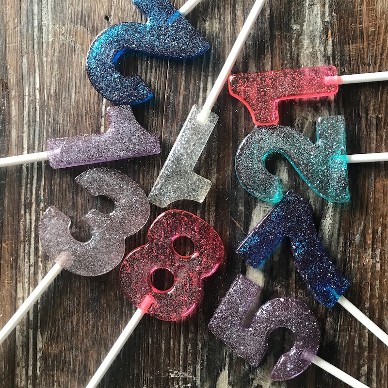 Number on a Stick - Etsy