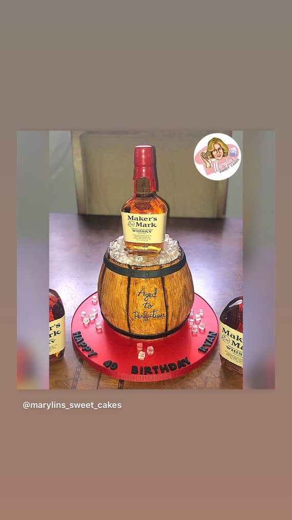 How To Make A Hennessy Bottle Cake