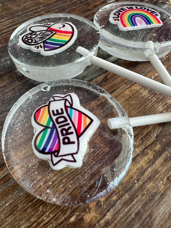 Rainbow Lollipops New Design Rainbow Lollipop Sweets
