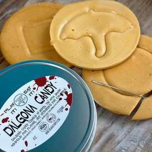 Hard Candy Dalgona Games in Tin With Needle for Lockdown | Candy ...