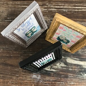 Edible Sugar Chocolate Candy Photo Frame With Edible Photo Image for ...