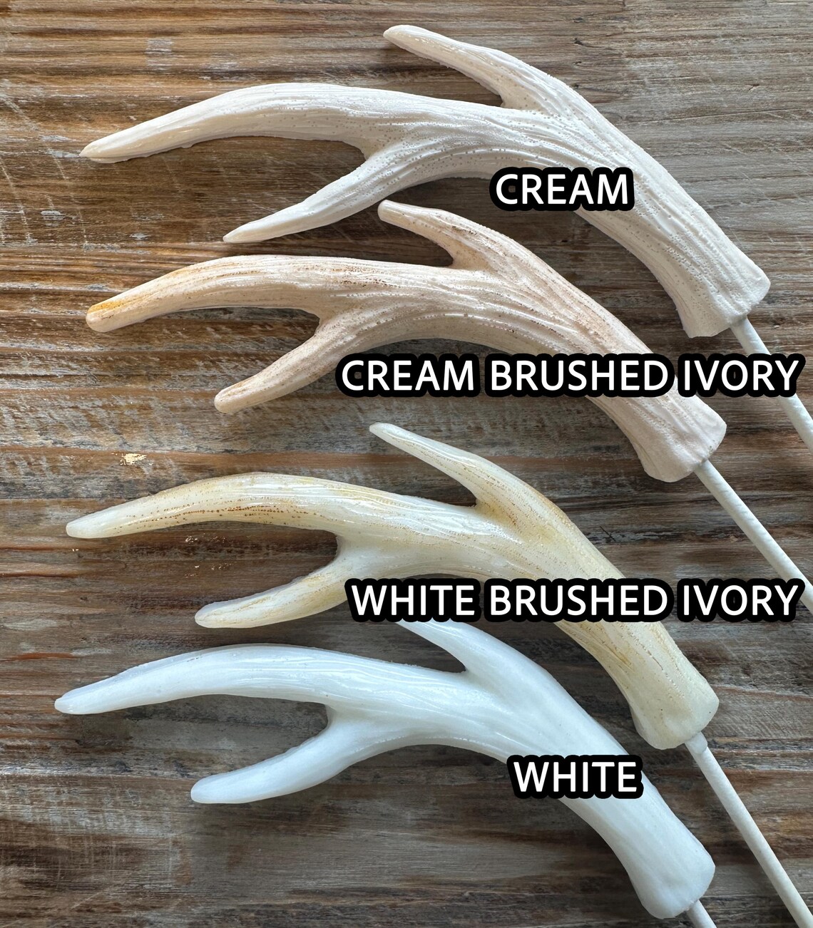 Edible Sugar Antlers Cake Topper, the Hunt is Over, Antler Cake Wedding ...