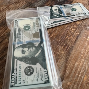 100% Edible Fake Money Bills for Cake Cupcakes Toppers and More - Etsy