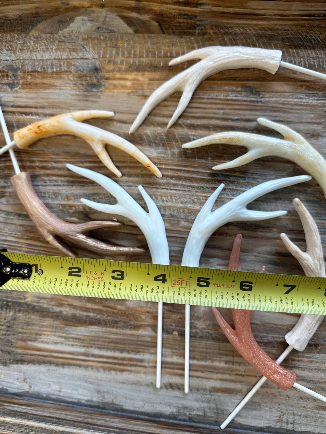 Edible Sugar Antlers Cake Topper, the Hunt is Over, Antler Cake Wedding ...