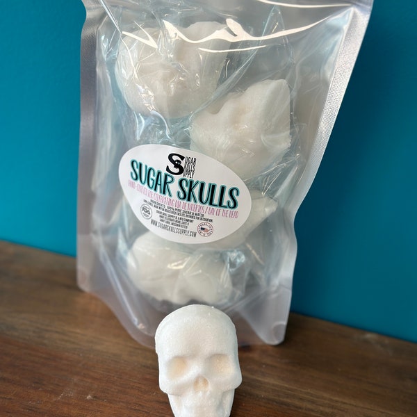 Skull Sugar Cubes - Etsy