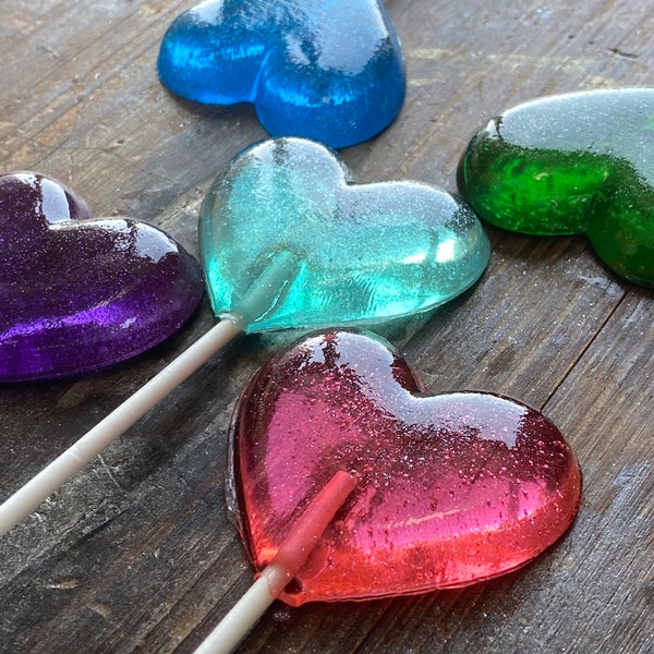 Heart Lollipop - Etsy