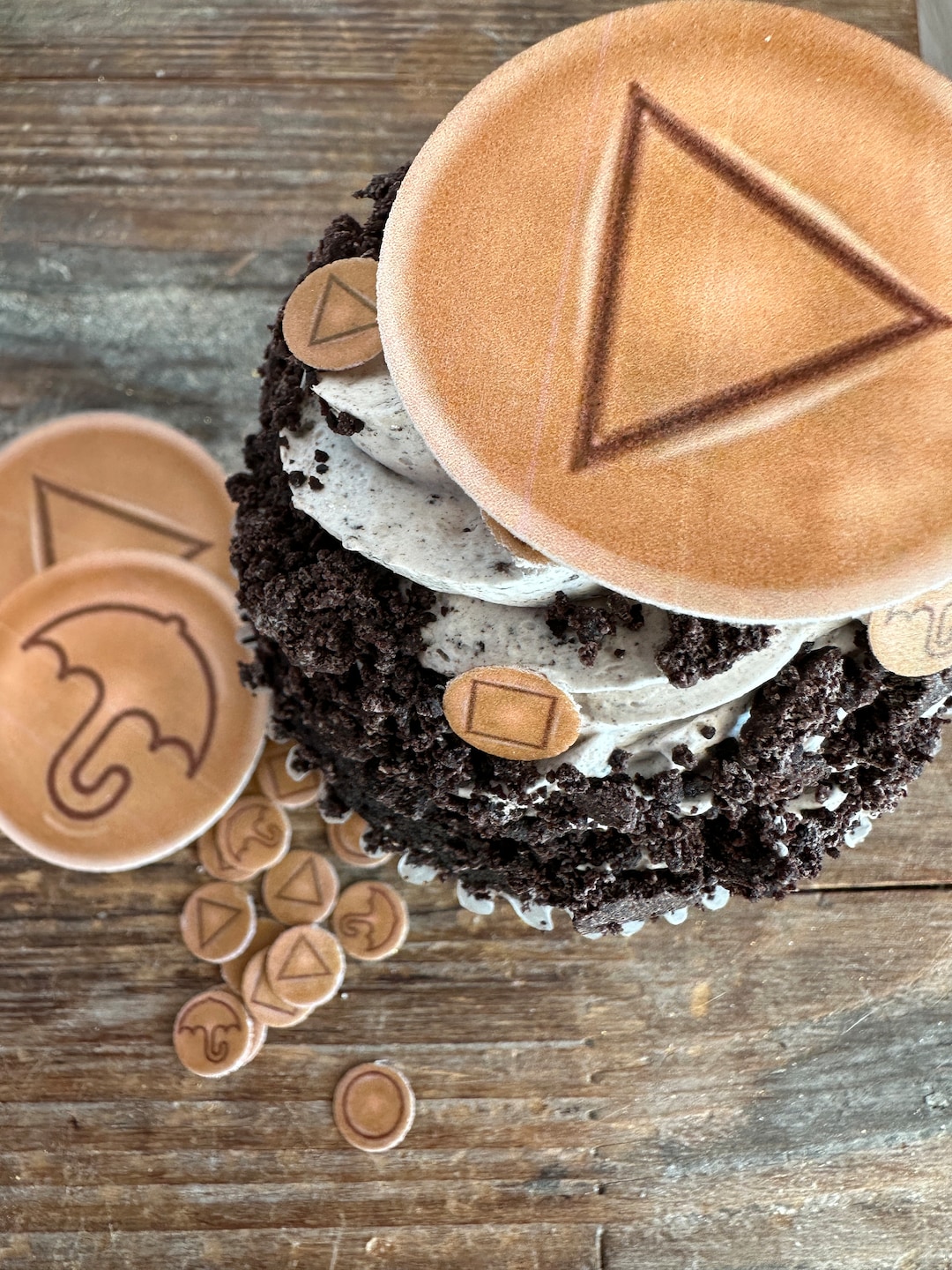 Edible Wafer Paper Dalgona Games Toppers | Candy | Korean Dalgona Candy ...