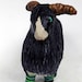 Whimsical Paper Mache Clay Ram Sculpture Sam the Ram Christmas Goat - Etsy