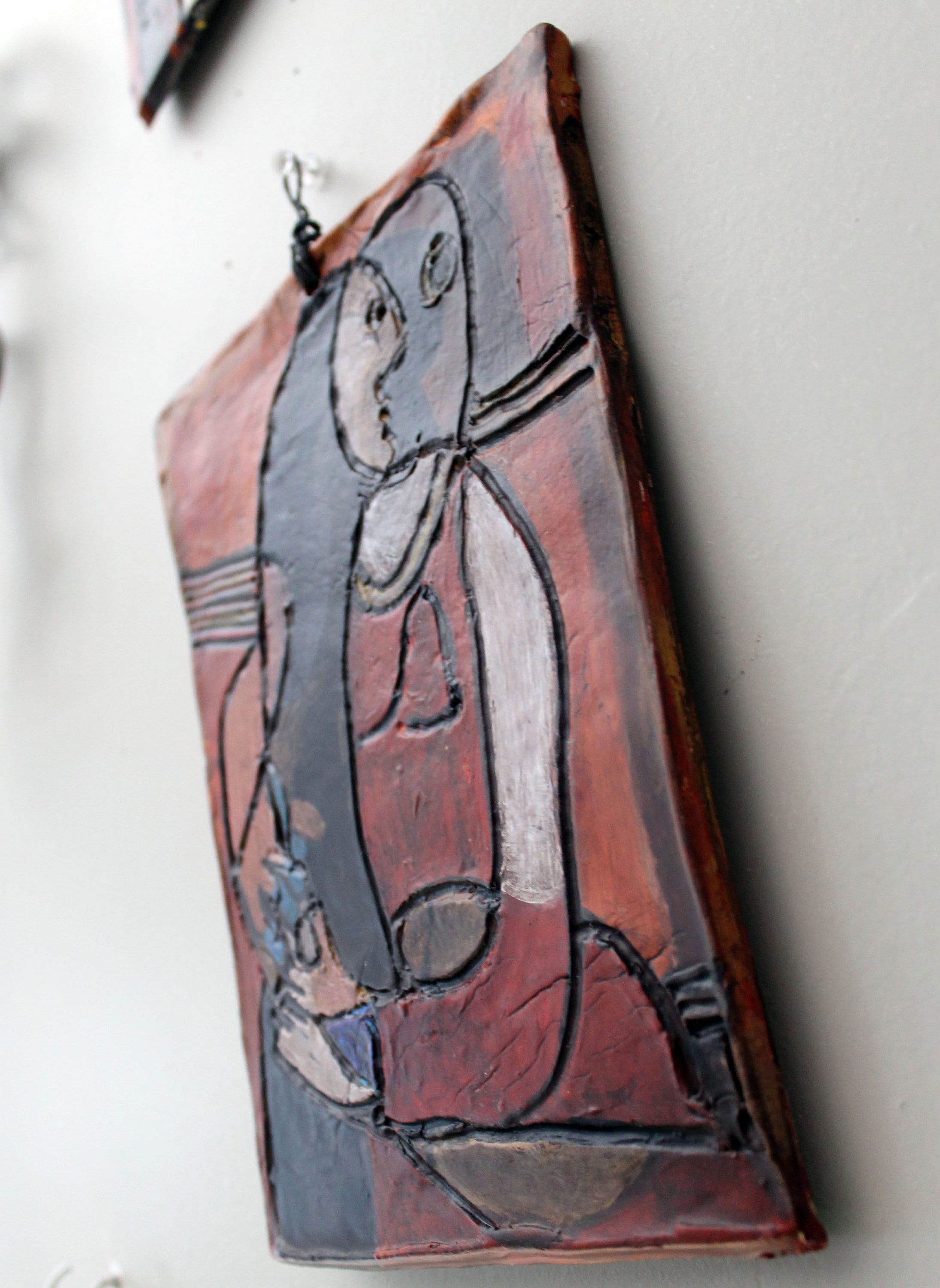 Ceramic Wall Art - Picasso - Sitting Woman 1928 (reproduction) - Etsy