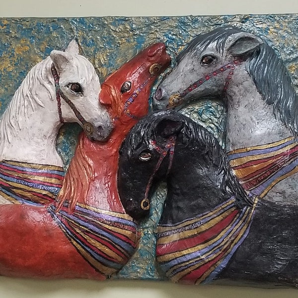 Paper Mache Relief - Etsy