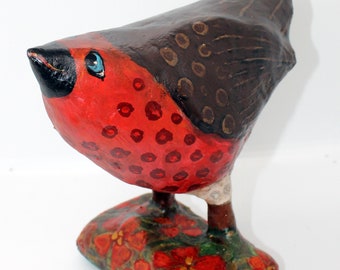 Paper Bird Sculpture | Etsy