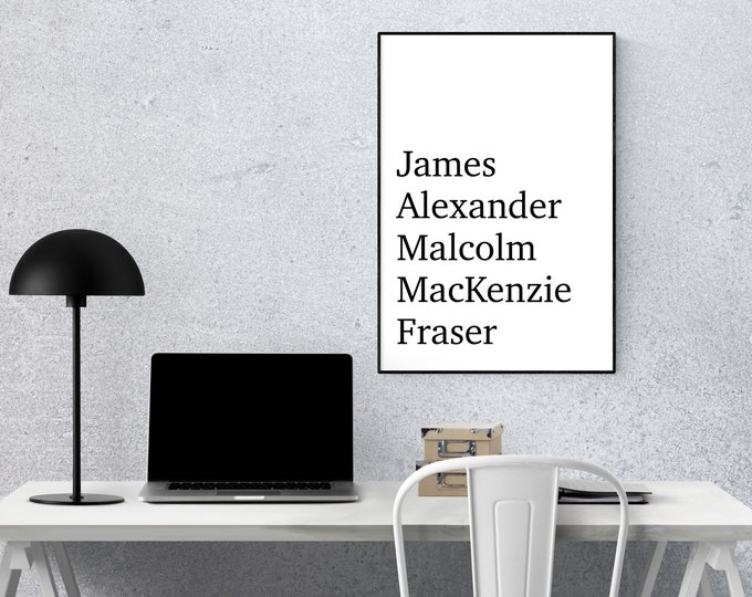 A. Malcolm Printer Sign SVG PNG Silhouette Studio File - Etsy