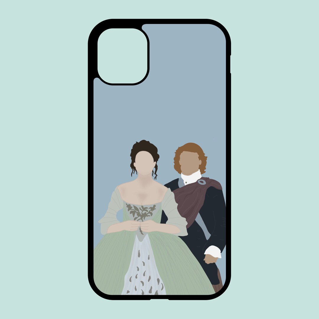 Outlander Jamie and Claire Fraser Wedding Phone Case - Etsy