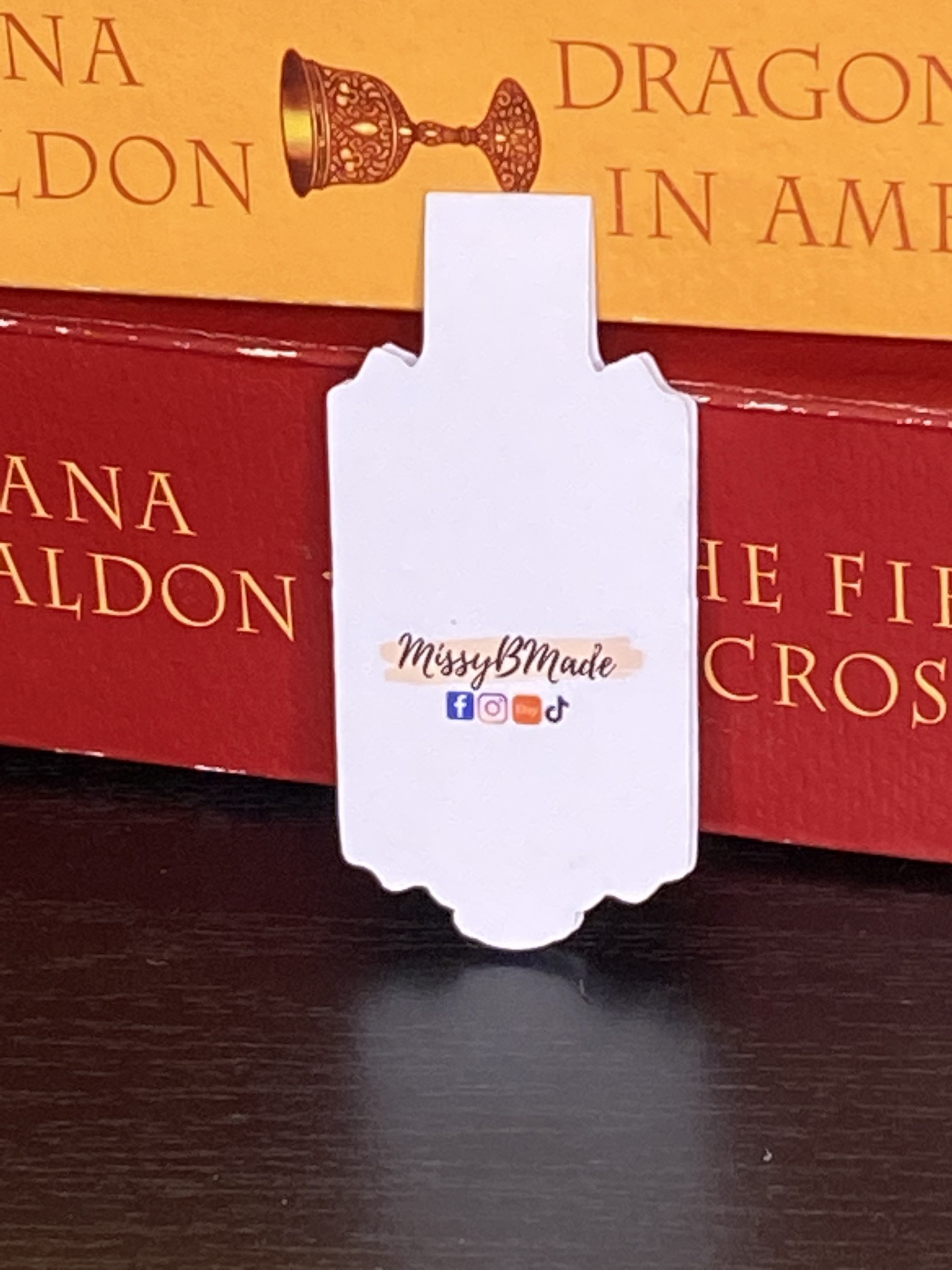 A. Malcolm Printer and Bookseller Magnetic Bookmark Outlander - Etsy