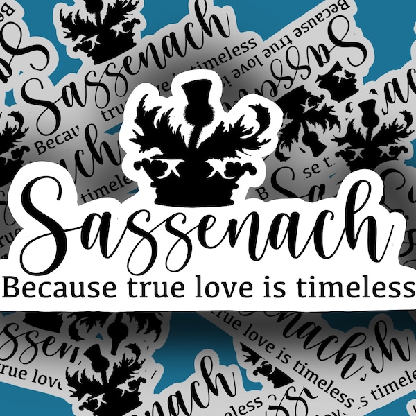 Sassenach Decal - Etsy