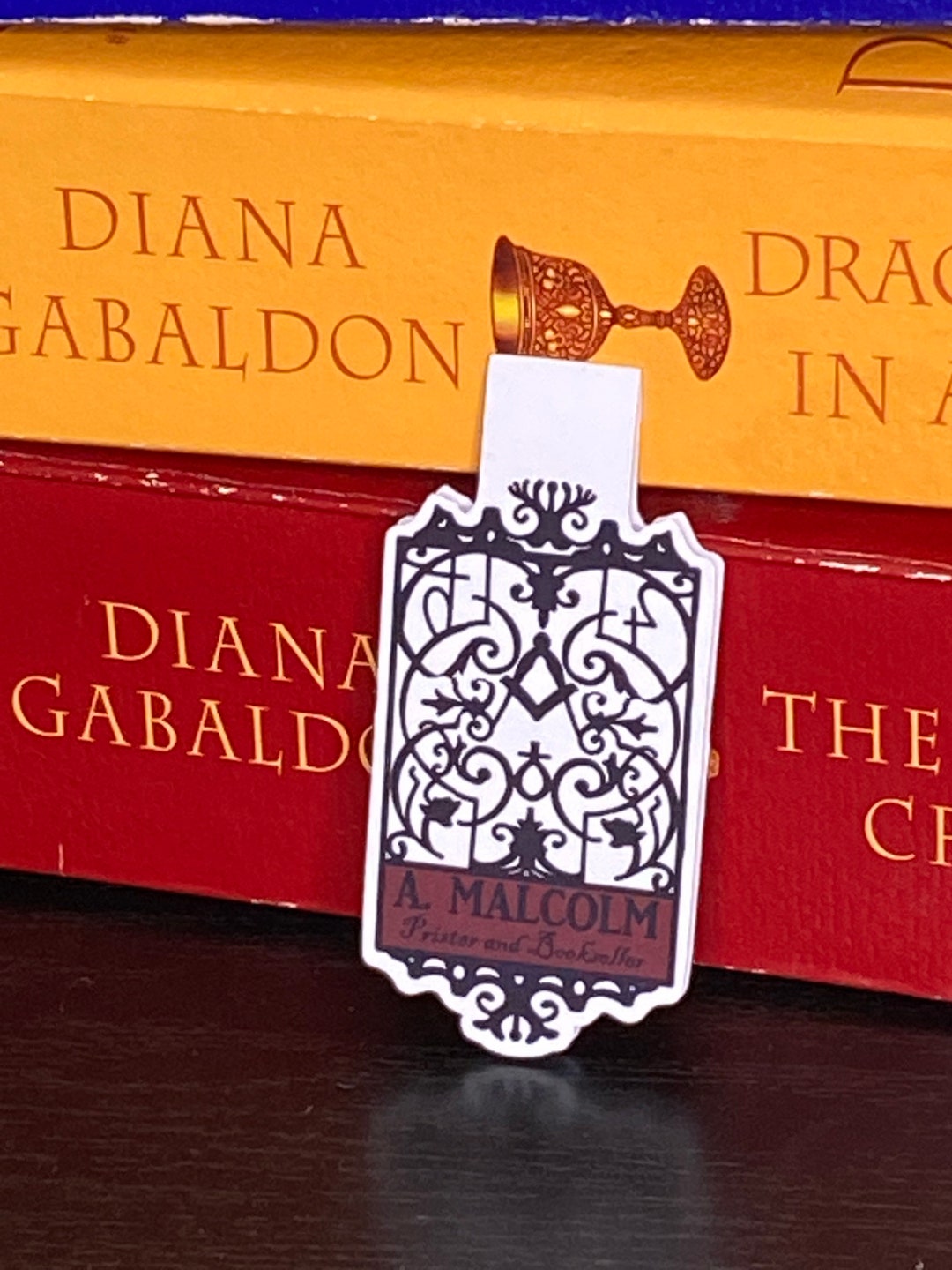A. Malcolm Printer and Bookseller Magnetic Bookmark Outlander - Etsy