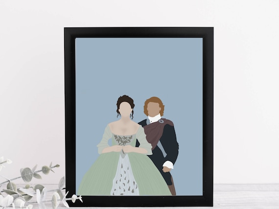 Jamie Fraser Claire Wedding Outlander Jamie And Claire Fraser Claire