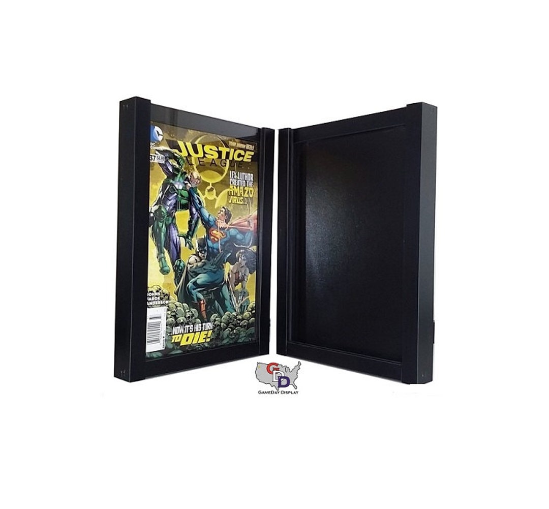 Comic Book MAGAZINE Display Frame Case Black Shadow BOX - Lot of 2 - Etsy