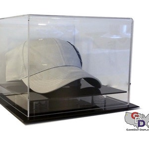 Custom Desk or Counter Top Hat or Cap Display Case by Gameday - Etsy