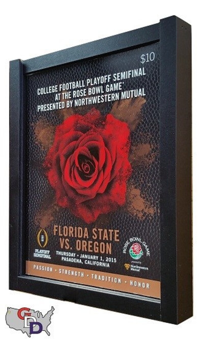 Lot of 3 Sports Program Display Frames by Gameday Display - Etsy