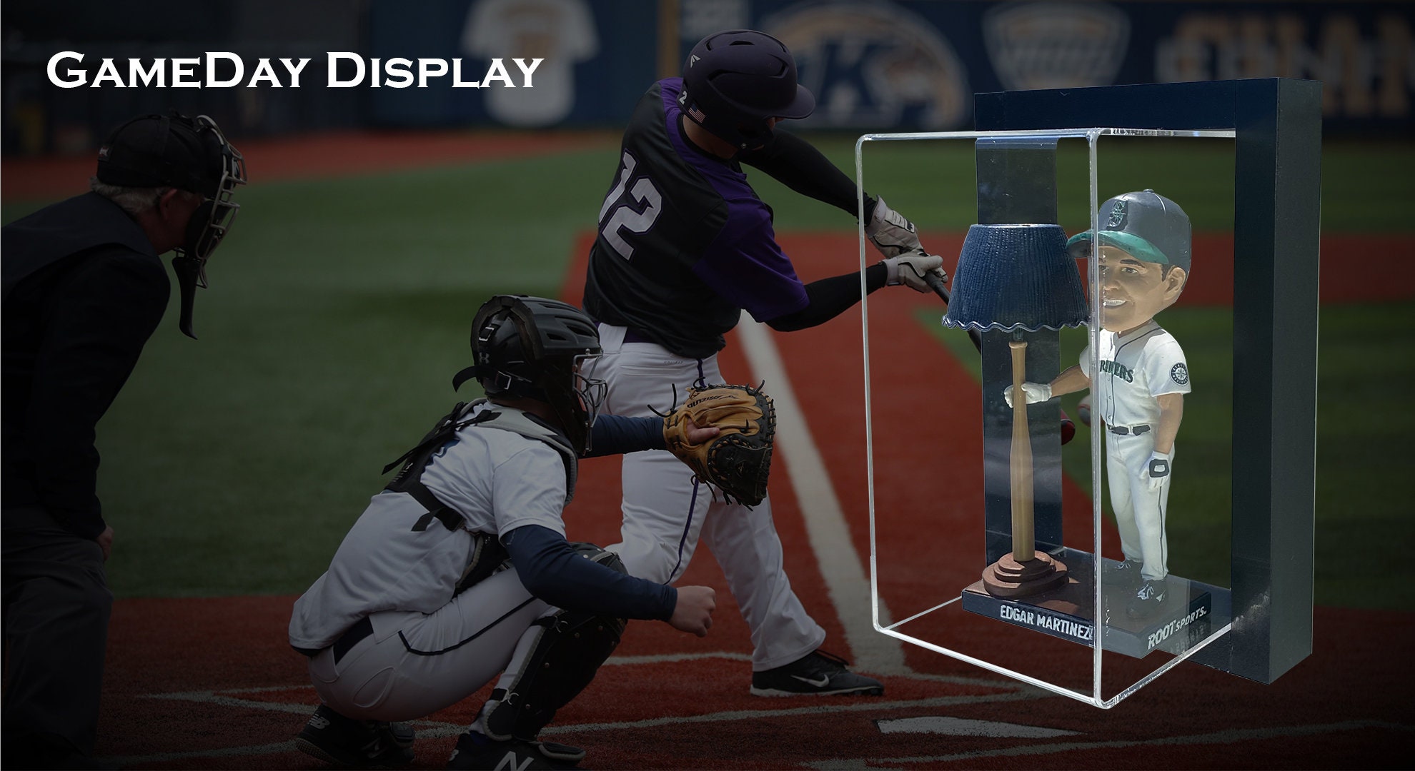 Framed Acrylic Wall Mount Bobblehead Display Case UV - Etsy