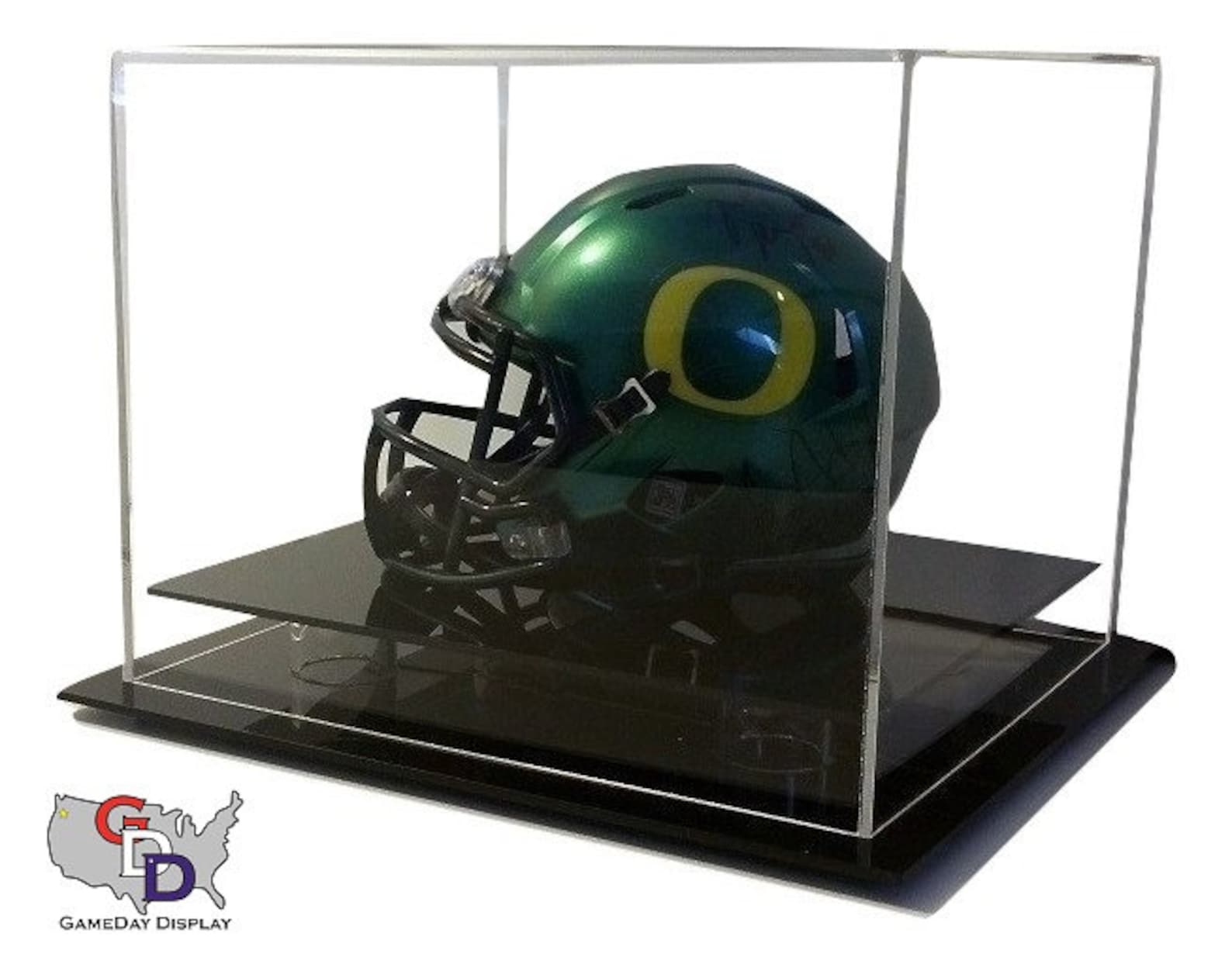 Desk or Counter Top Mini Helmet Display Case by Gameday - Etsy