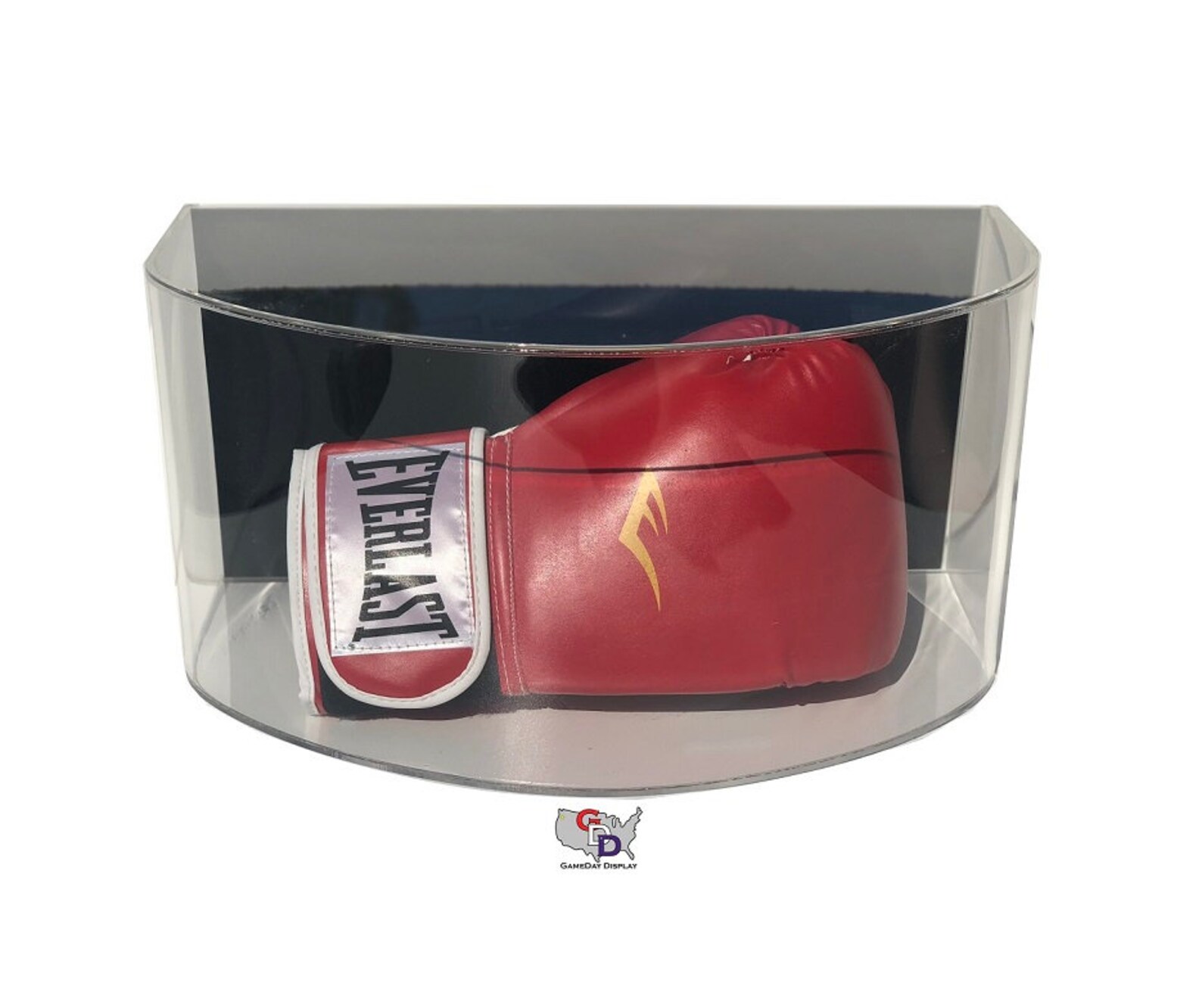 Curved Acrylic Wall Mount Boxing Glove Display Case by Gameday - Etsy